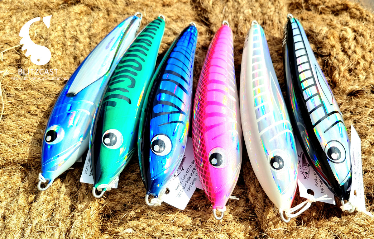 Nashy Custom 100mm 35g Stickbait Sinking / Coulant – Blitzcast Fishing NC